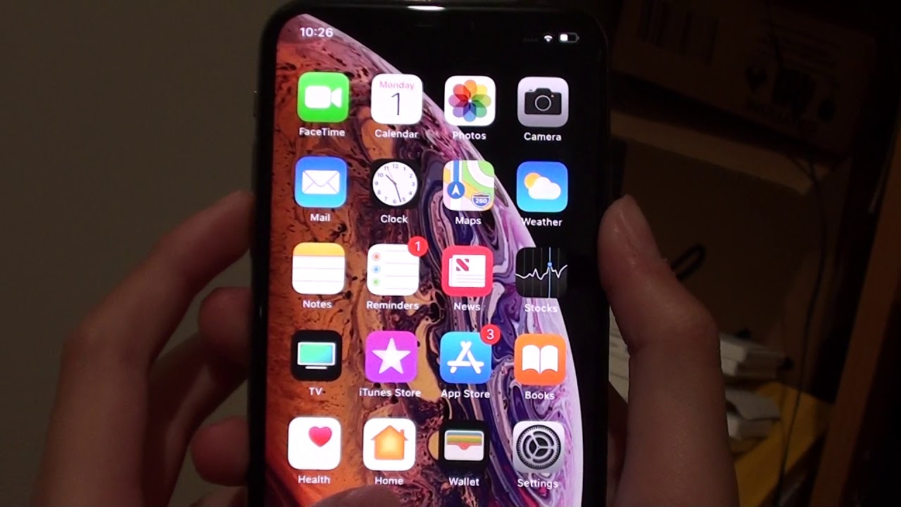 iPhone XS: How to Find the Phone Total Memory Capactity - YouTube