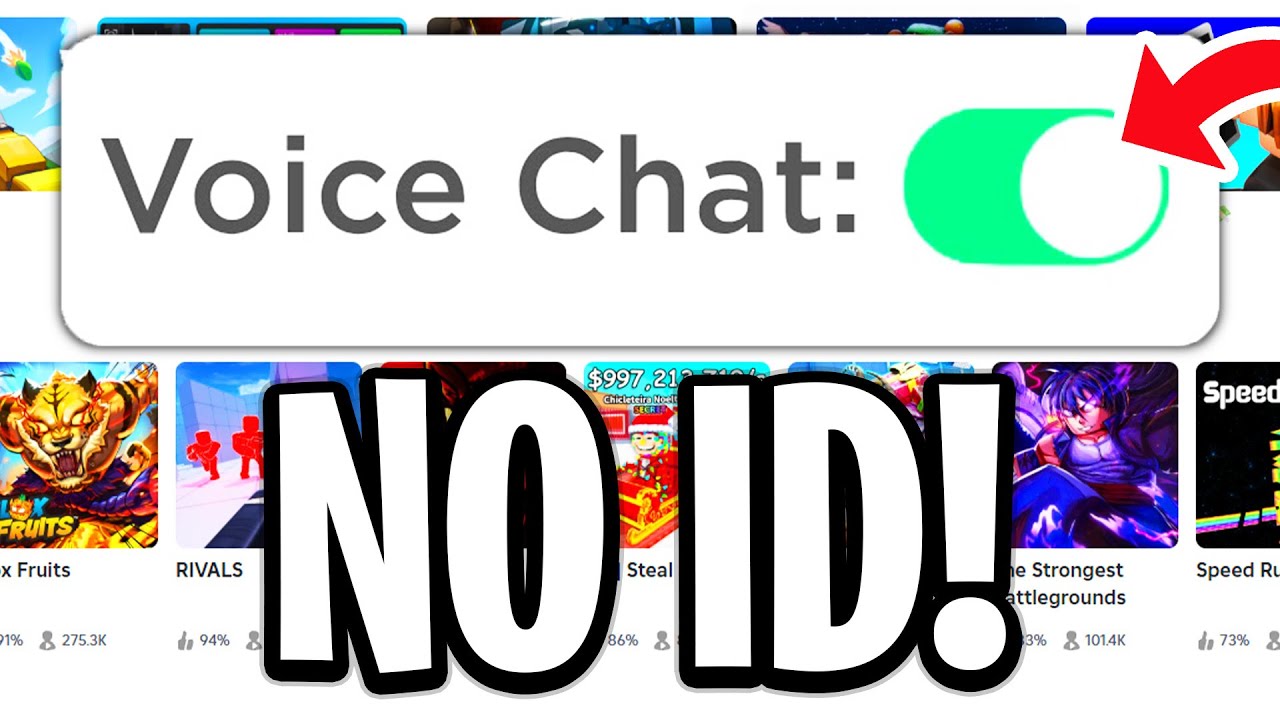 How to get VOICE CHAT in Roblox WITHOUT ID IF UNDER 13 (Mobile/PC 2026 ...
