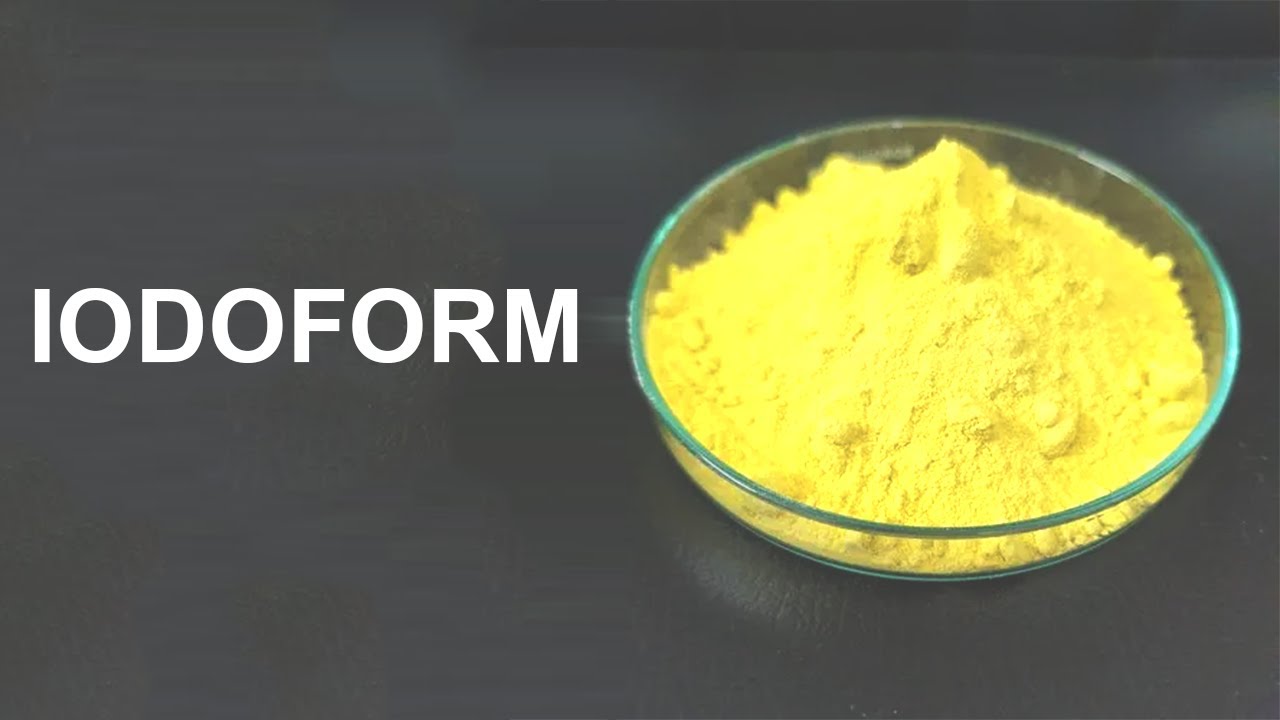 Making Iodoform From Iodine - YouTube