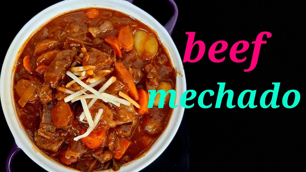 Beef mechado - YouTube