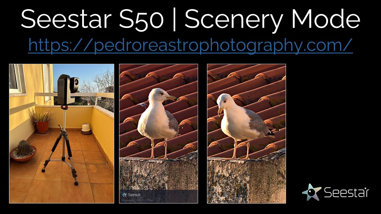 Seestar S50 | Scenery Mode | Pedro RE' - YouTube