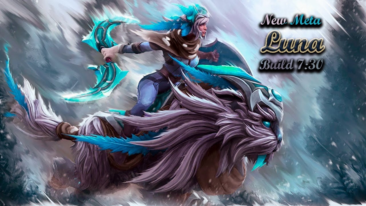 Luna Dota2 new meta build 2022 For 7:30 D !! luna Dota2 Guide Build ...