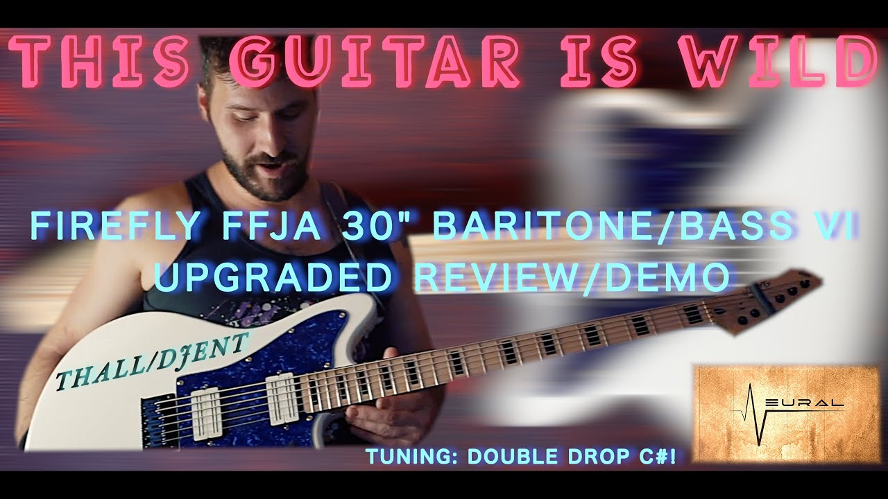 Firefly FFJA 30" Baritone/Bass VI UPGRADED *Update Review/Demo* - YouTube