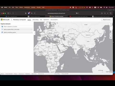 Using Microsoft Planetary Computer to calculate the extent of the Pakistan floods - YouTube