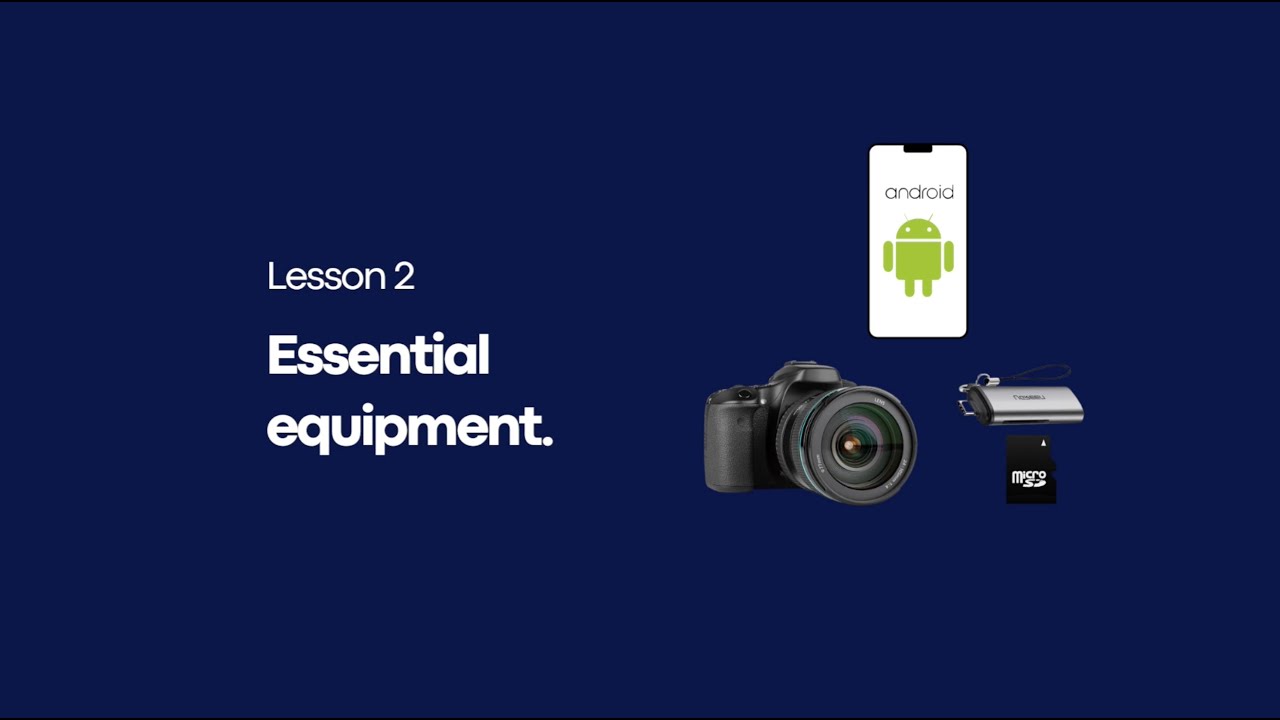 Lesson 2 - Essential Equipment - YouTube