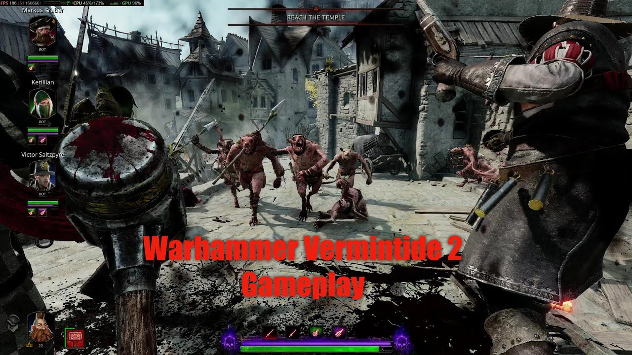 Warhammer Vermintide 2 Gameplay using RX 9060 XT - YouTube