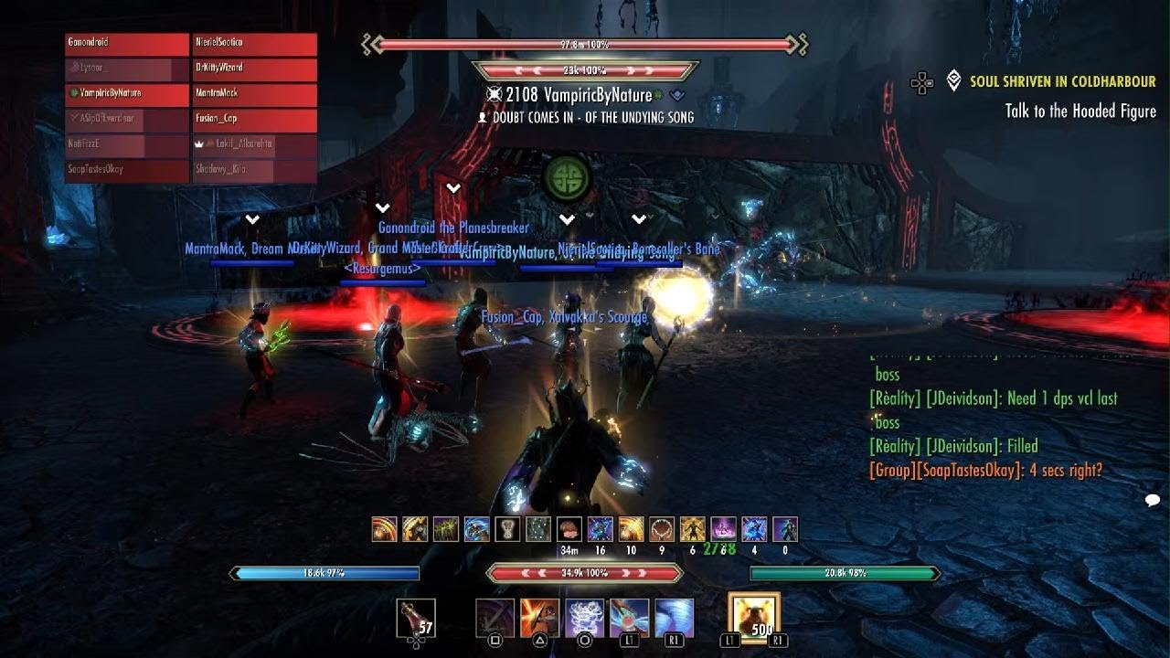 vLC HM First Boss | Sorc Tank | The Elder Scrolls Online - YouTube