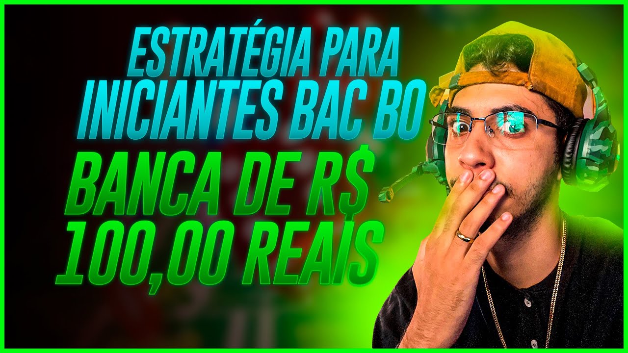 A melhor estratégia para lucrar no BAC BO com R$100 reais - YouTube