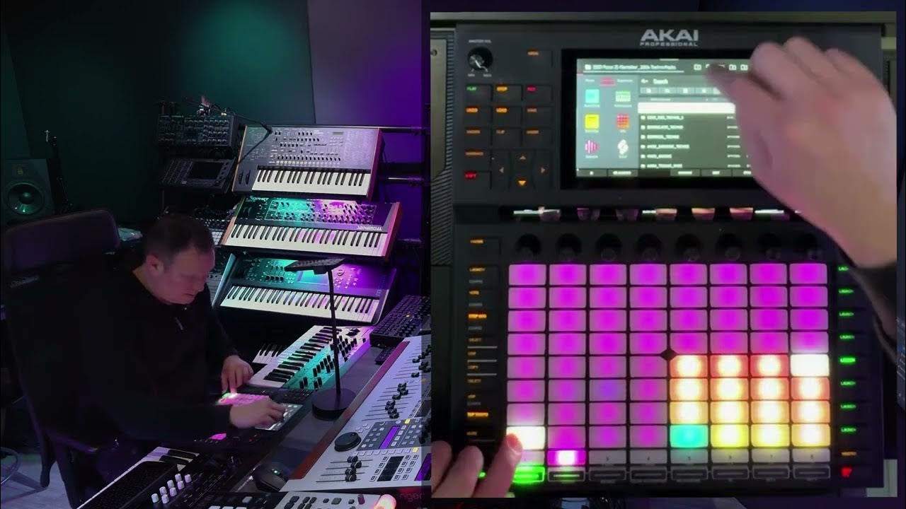 How to create fills and breaks on your Akai Force using the Crossfader - YouTube