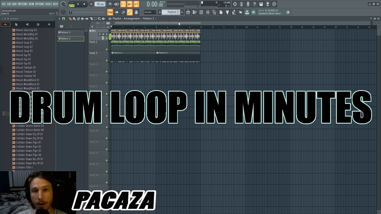 Create a Versatile Drum Pattern Quickly with FL Studio 21 - YouTube