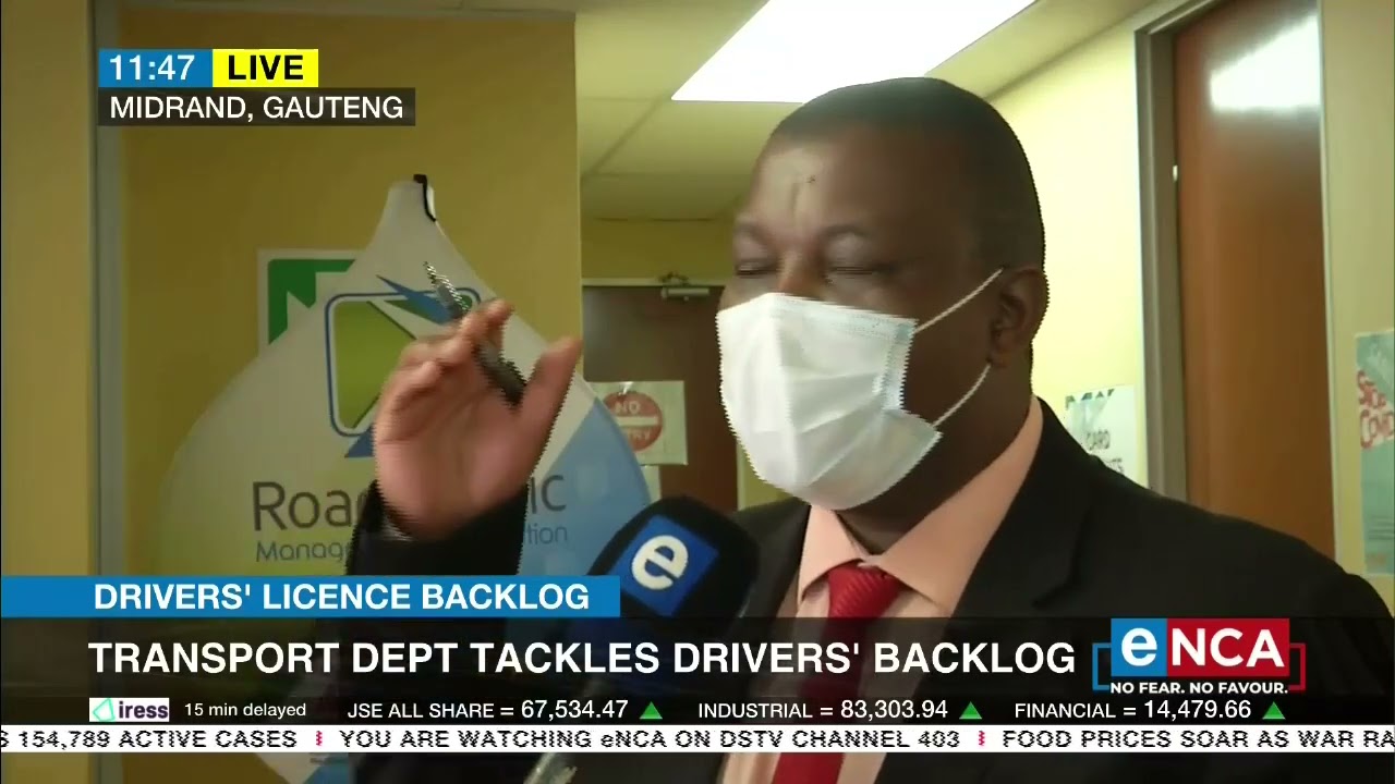 Transport Department tackles drivers' backlog - YouTube