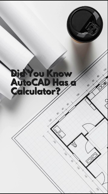 Did You Know AutoCAD Has a Calculator?#AutoCAD #CAD #AutoCADTips # ...