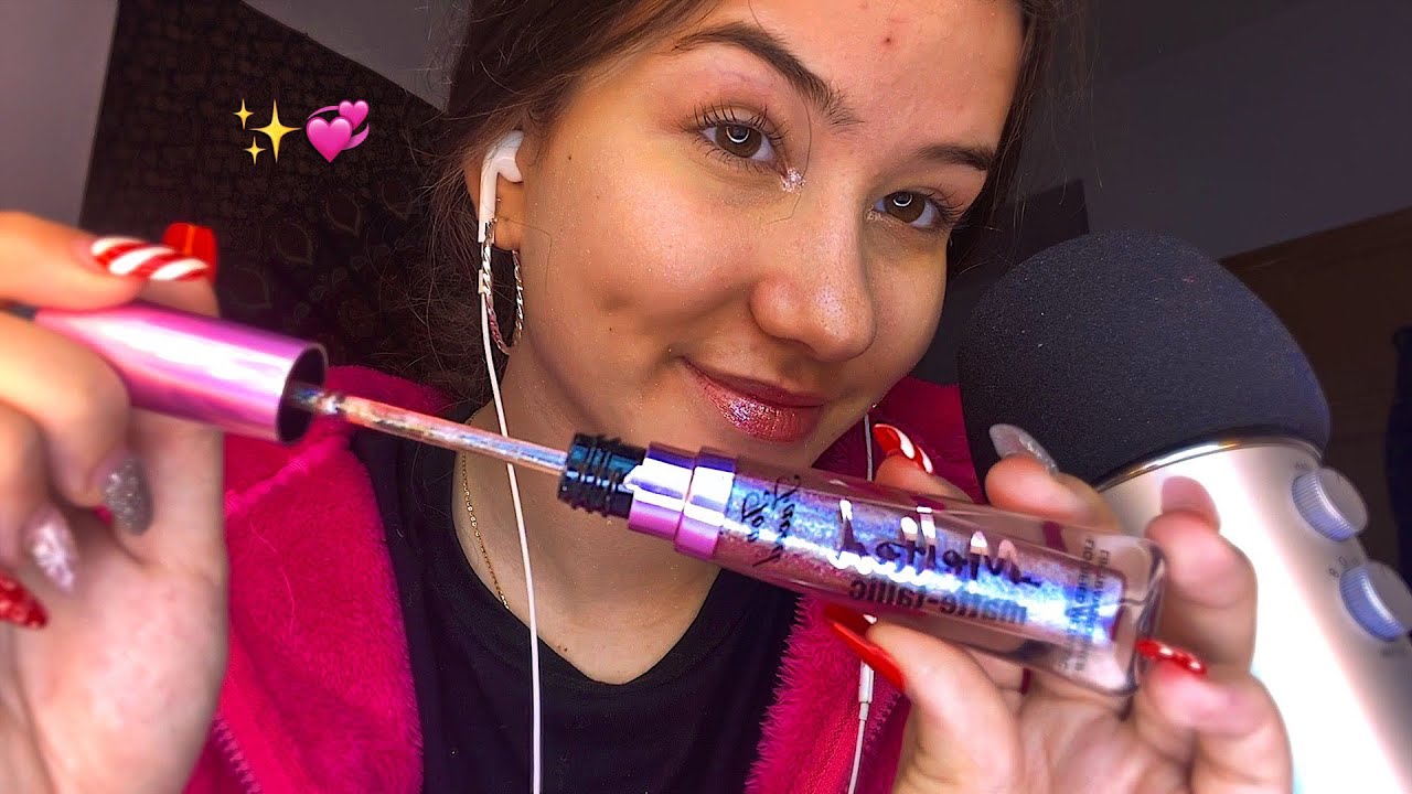 Asmr Lipgloss Application And Intense Mouth Sounds💋 Youtube