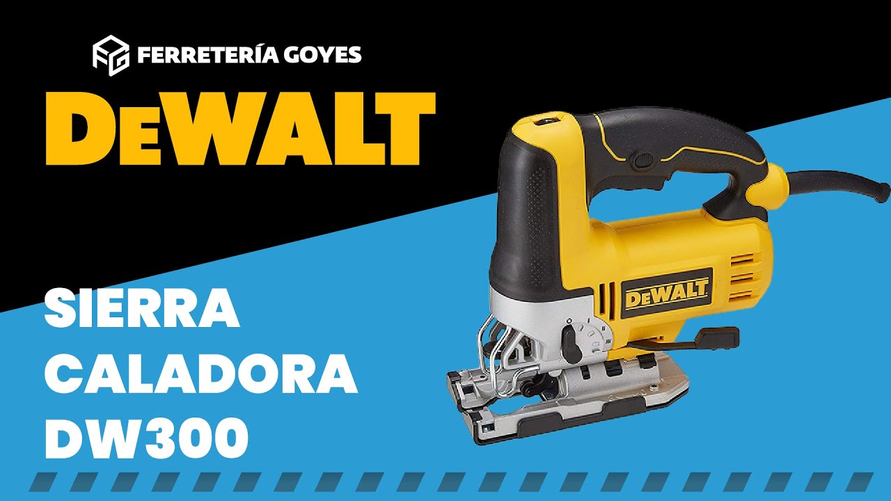 SIERRA CALADORA DW300 - DEWALT - YouTube