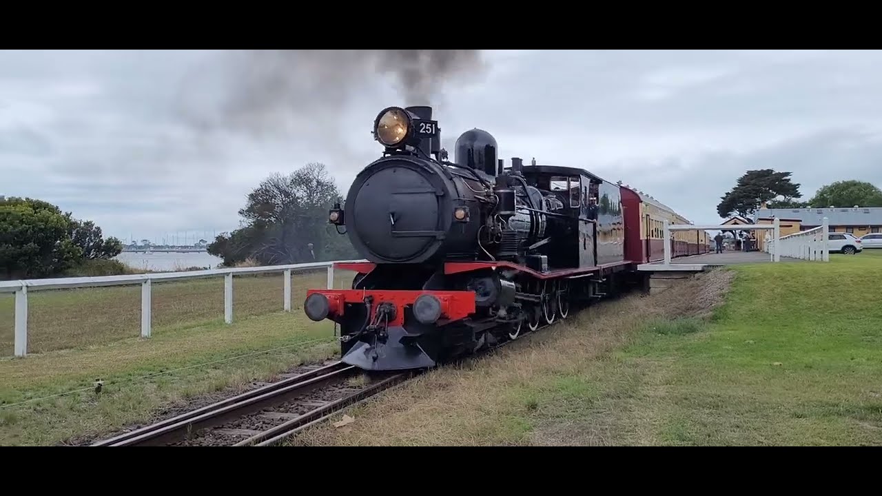 Steam Train | Queenscliff, Victoria, Australia | 28/12/2023 - YouTube