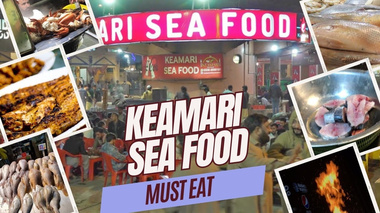 went to keamari sea food - YouTube