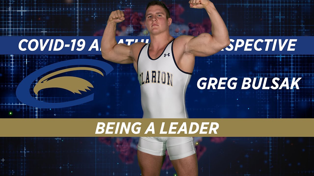 Redshirt-Junior Greg Bulsak, Clarion Wrestling - Being a Leader - YouTube
