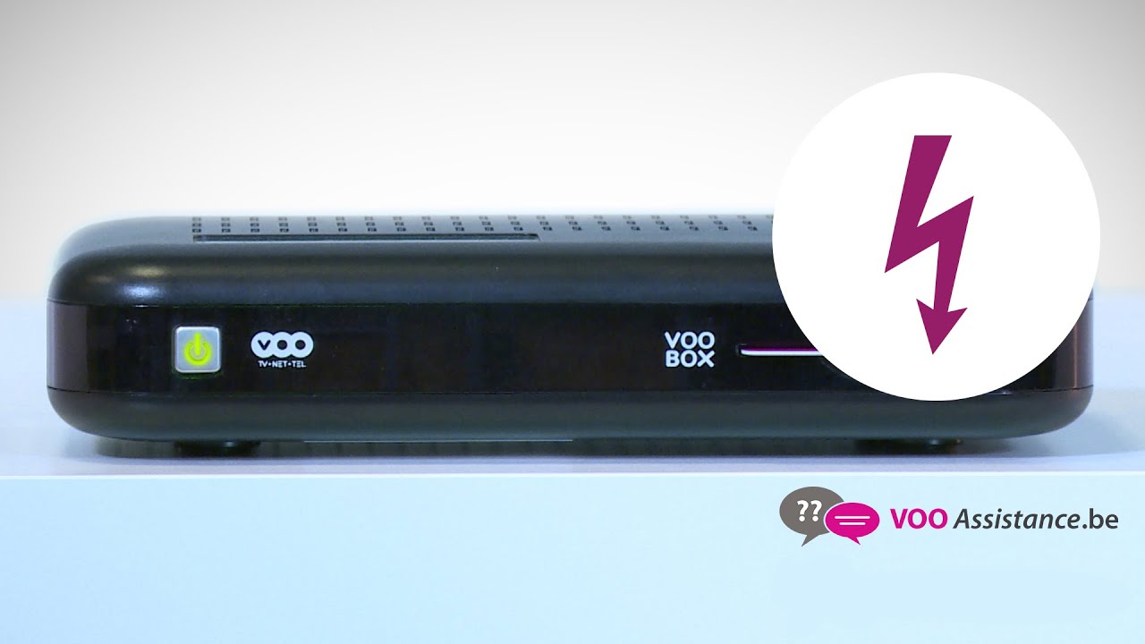 VOO - Comment vérifier l'alimentation de ma VOObox ? - YouTube