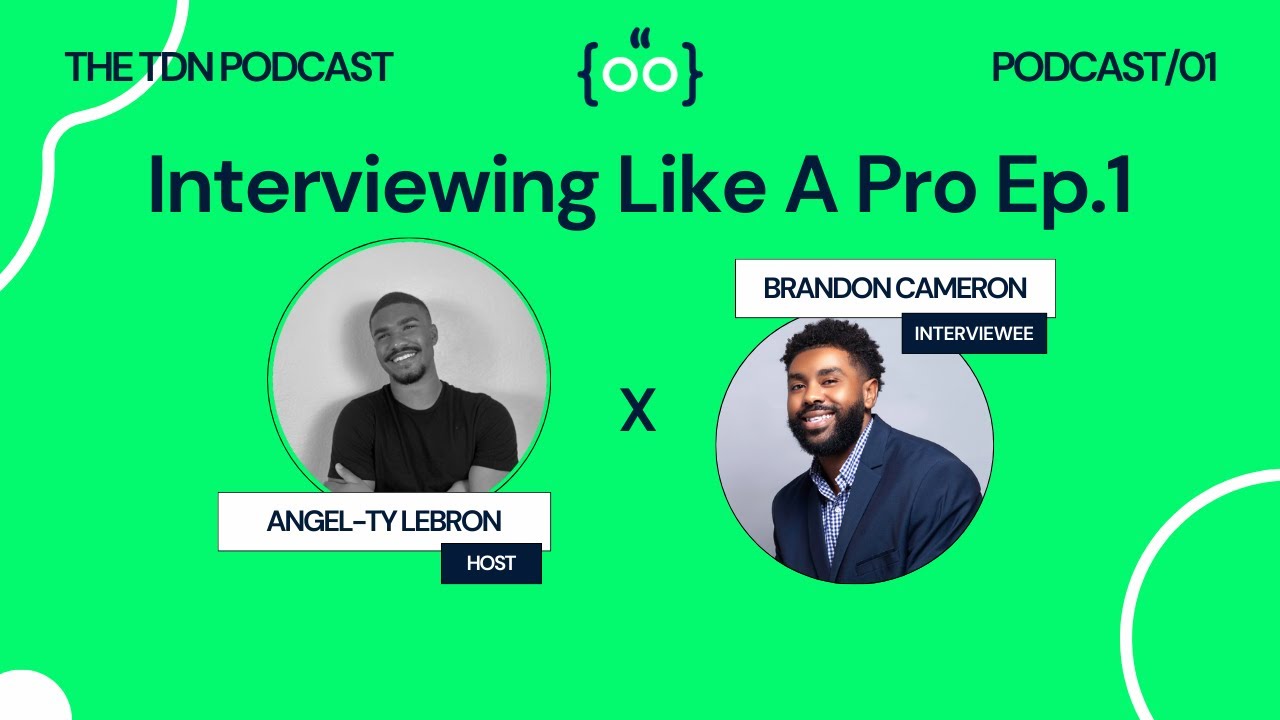 Interviewing Like A Pro Ep. 1 | The Talented Data Nerds Podcast - YouTube