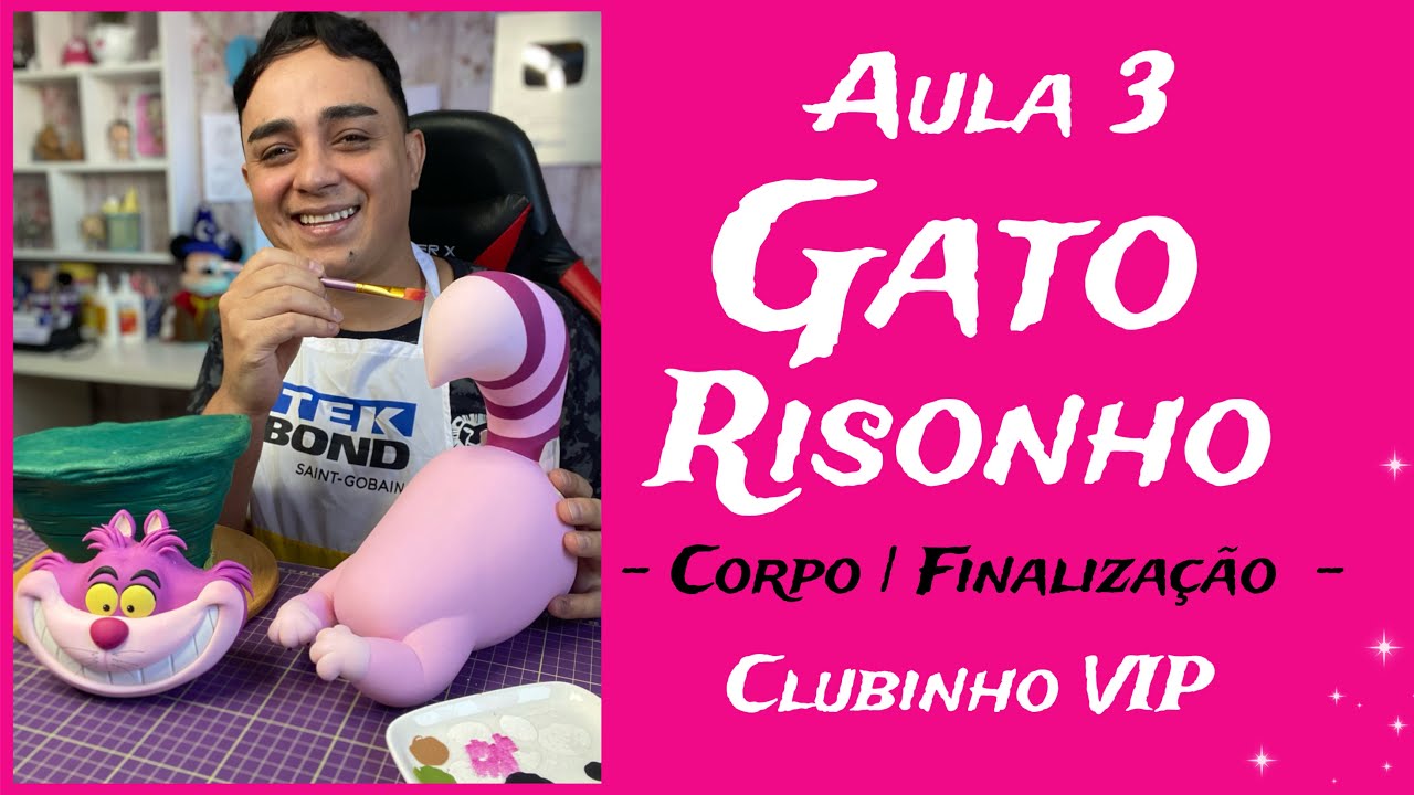Aula 3 | Gato Risonho | Corpo e finalização - YouTube