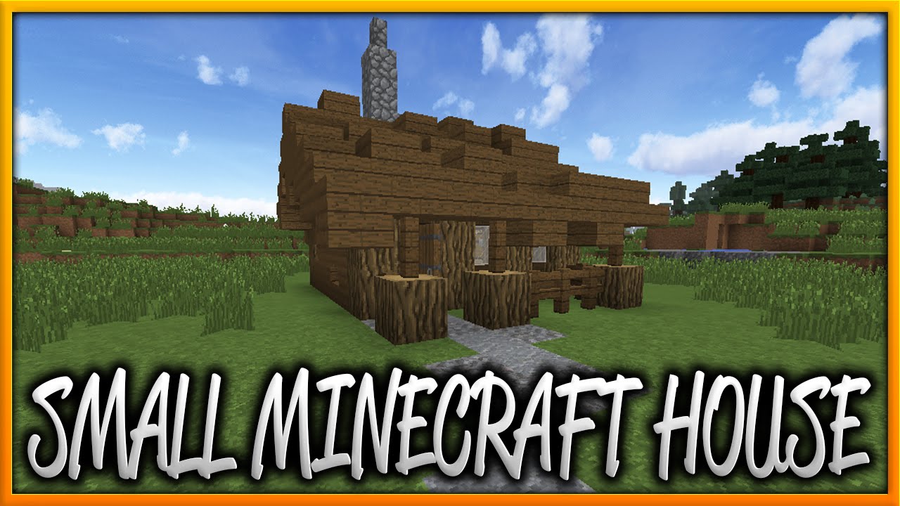 Small Minecraft Starter House Tutorial! (Small Detailed Minecraft House ...