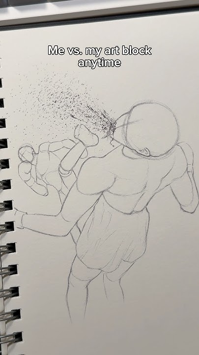 Me vs. my art block anytime… Bring it on 😤 #drawing #sketch #fight #art #artblock #fyp - YouTube
