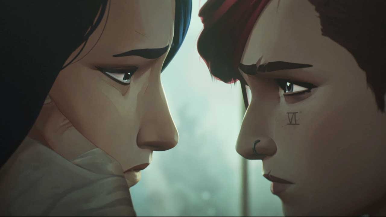 Arcane Season 2 but just Vi and Caitlyn romancing each other | Act 1 ...
