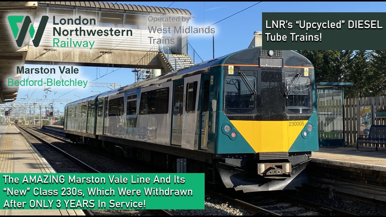 London Northwestern’s UPCYCLED DIESEL TUBE TRAINS - The Class 230 "D ...