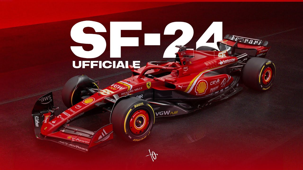 PRESENTATA la nuova FERRARI · ecco la SF-24 🔴 - YouTube
