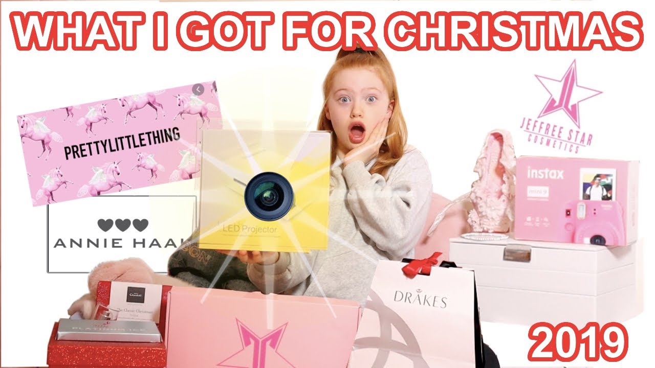 WHAT I GOT FOR CHRISTMAS 2019 *Christmas Haul | Ruby Rose UK - YouTube
