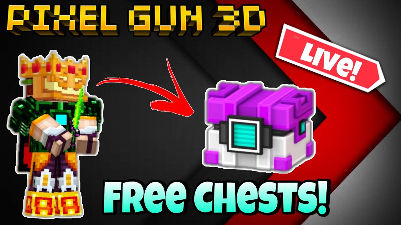 Giving Away Free CHESTS!! No CAP! PG3D STREAM - YouTube