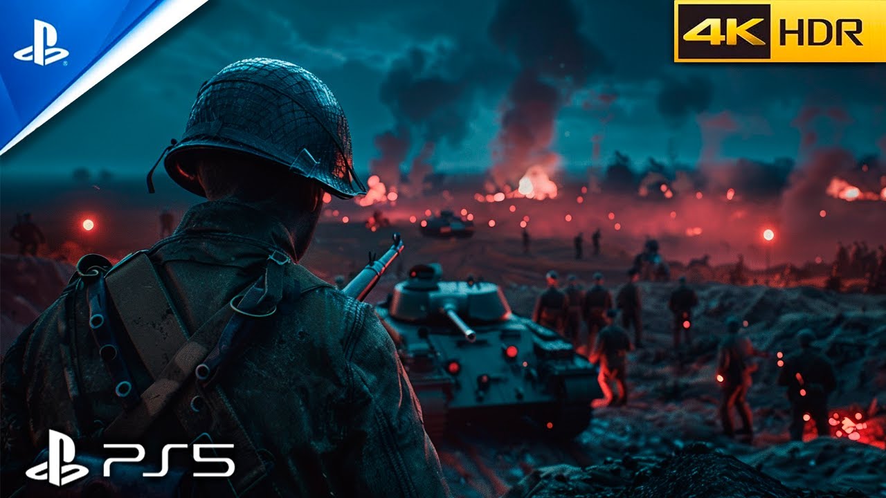 (PS5) Night Hunt of the First World War IMMERSIVE Realistic Graphics ...