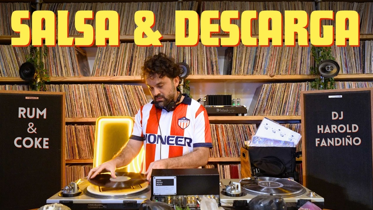 SALSA DURA y DESCARGA 🔥 Vinyl Only Mix - DJ Harold Fandiño | Lulo ...