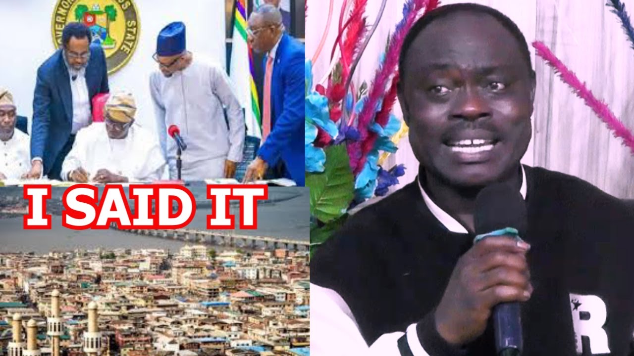 THE PROPHECY I GAVE ABOUT LAGOS STATE THAT IS HAPPENING NOW, MAJOR PROPHET POSSIBILITY TV - YouTube