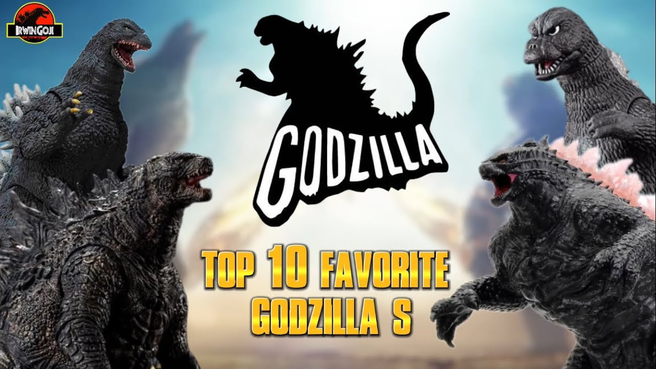 Top 10 favorite Godzilla figures in my collection - YouTube