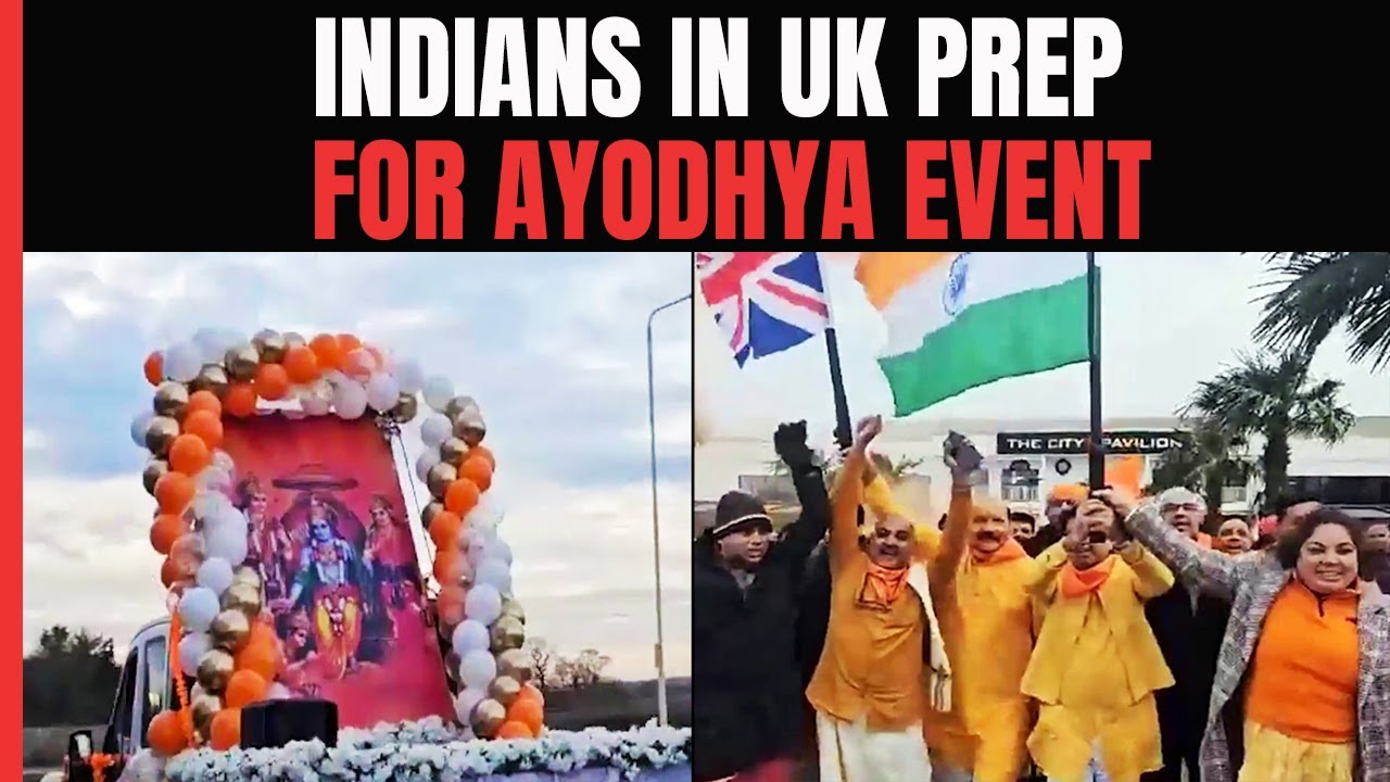 Ram Mandir News: From Car Rally To Aarti, Indians In UK Gear Up For ...