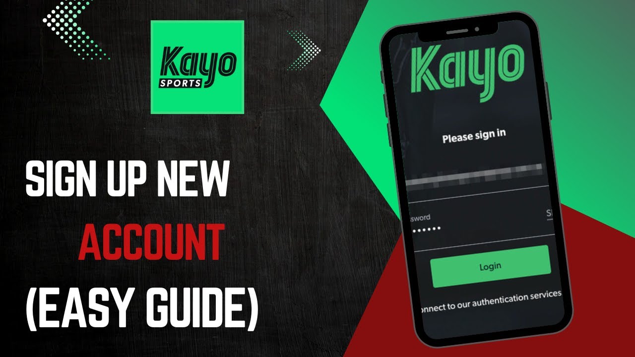 How To Sign Up on Kayo sports - YouTube