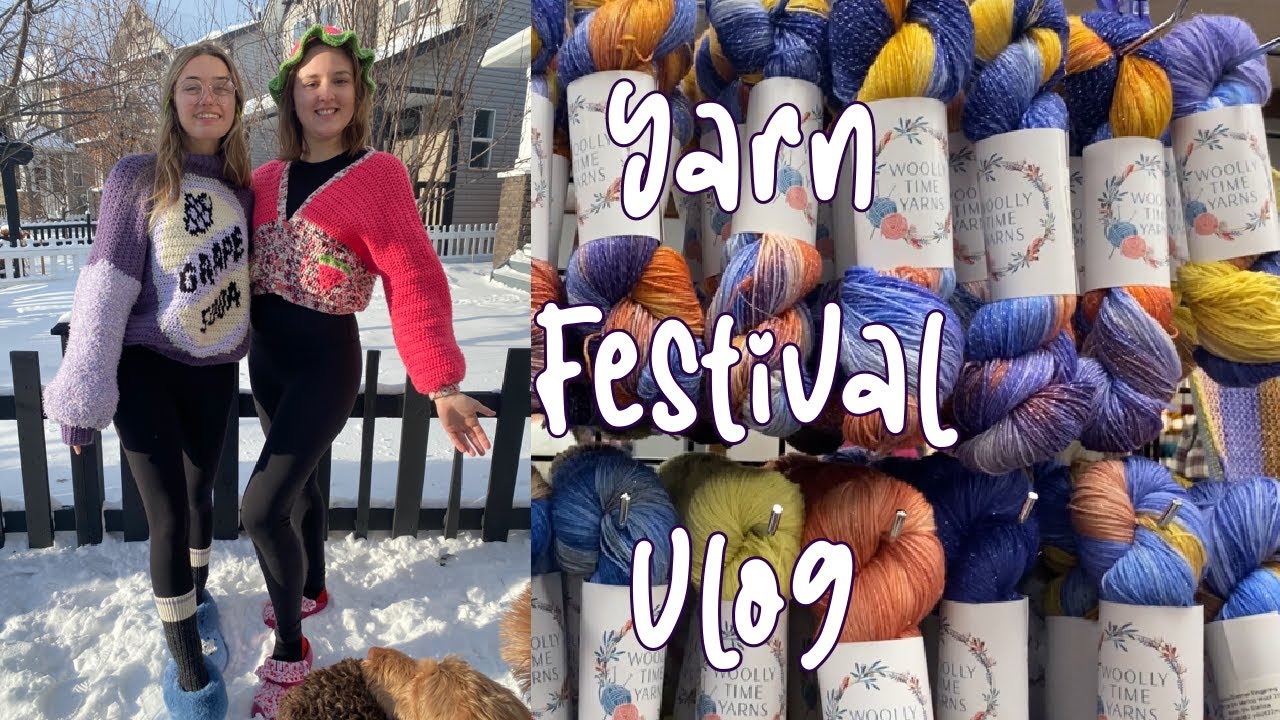 Yarn Festival & YARN HAUL! - YouTube