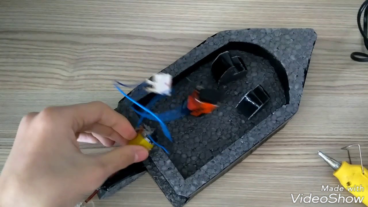 Ev yapımı tekne proje ödevi için basit fikirler - YouTube