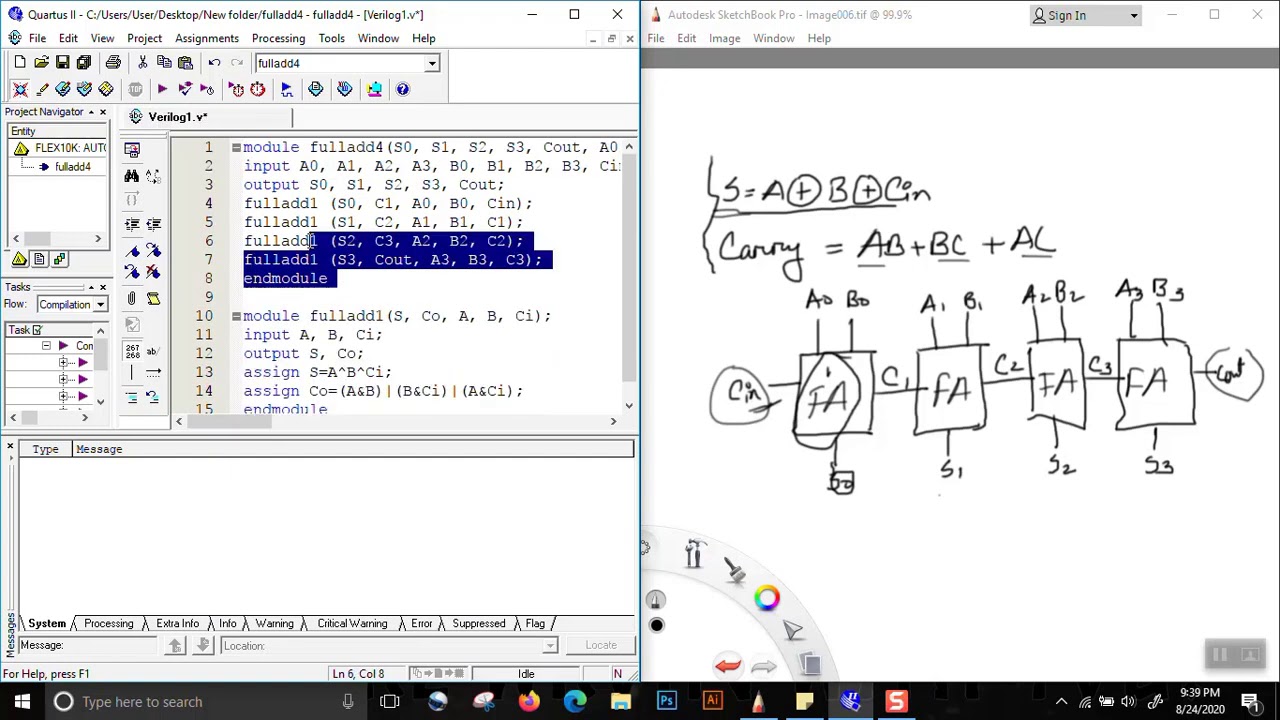 Lab Clas Verilog Lecture 3 Calling A User Defined Function From Main 0661