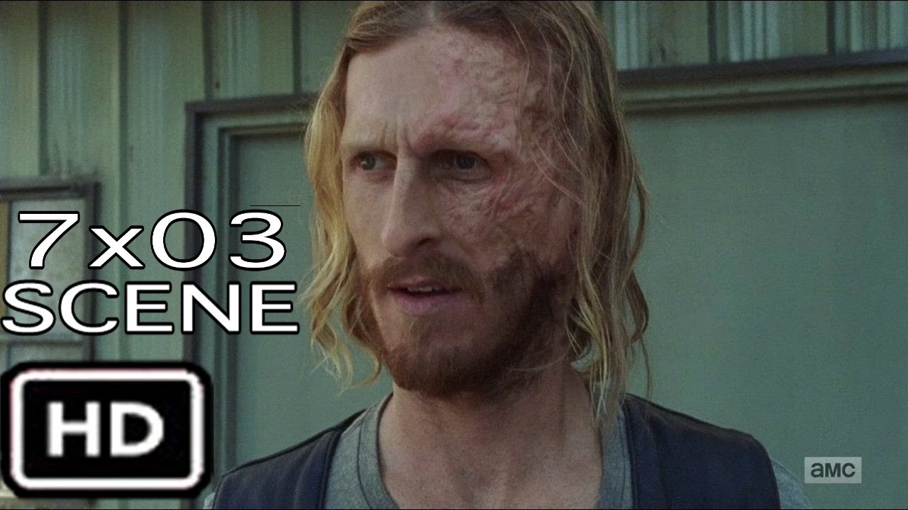 The Walking Dead 7x03 "Dwight Gives Dog Food to Daryl" Season 7 Episode ...