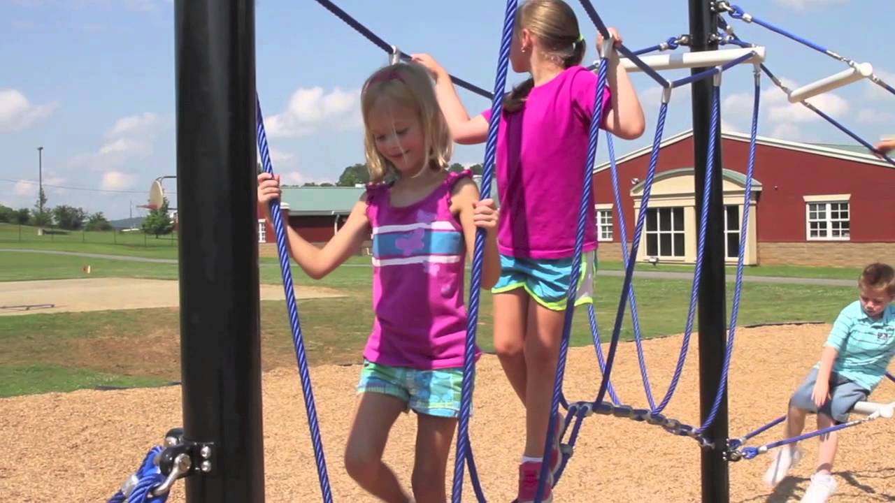 KidNetix Ropes Course | Net Playground Equipment | GameTime - YouTube