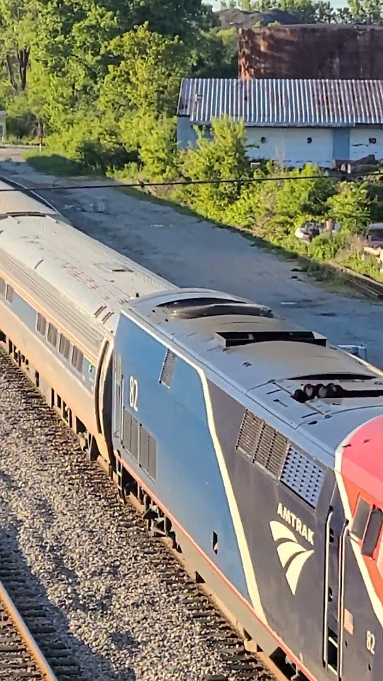 Amtrak Hitting the Diamonds at Rondout IL - YouTube