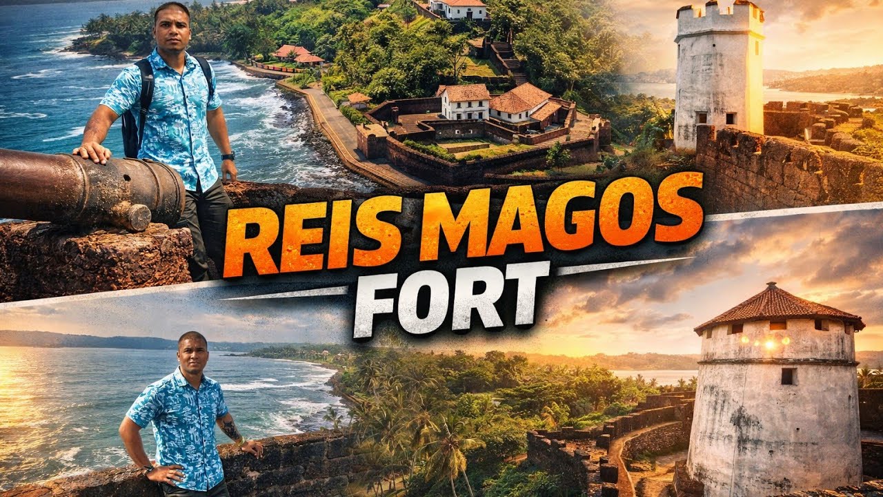 400 year Old Reis magos fort, Panaji , Goa / Best place in goa - YouTube