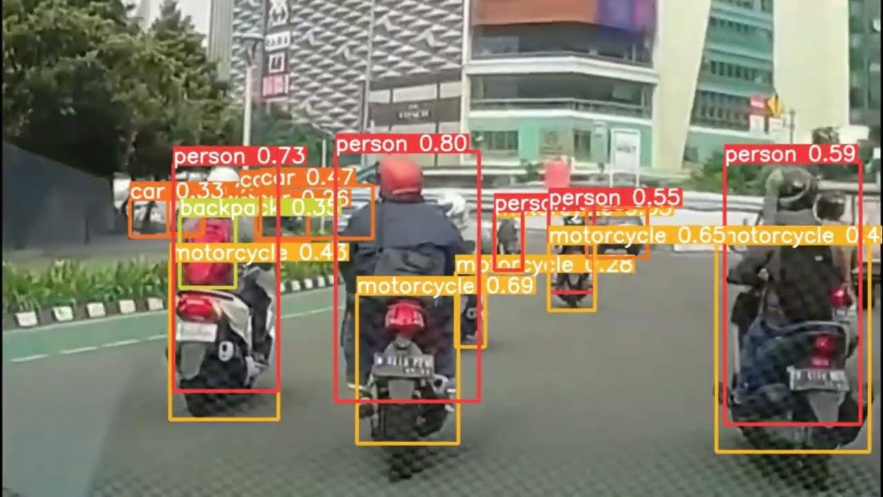 OpenCV YOLO V5 Object Detection Computer Vision AI on DashCam Video ...
