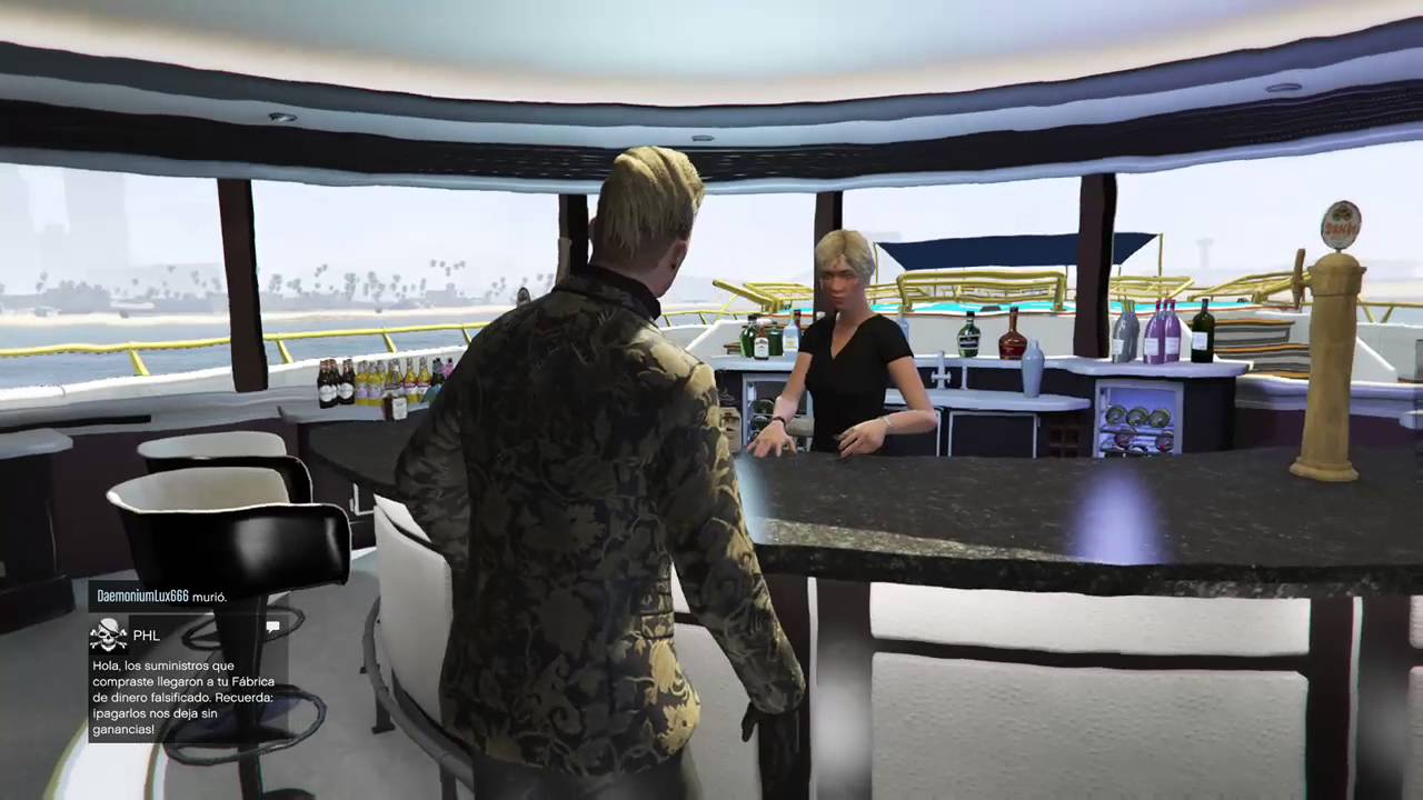 Grand Theft Auto V mi yate - YouTube
