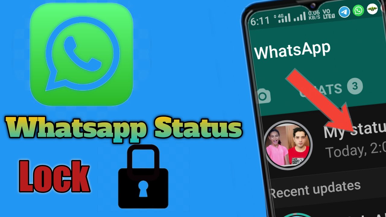 Whatsapp Status Setting // Whatsapp Setting // Whatsapp Status Lock ...