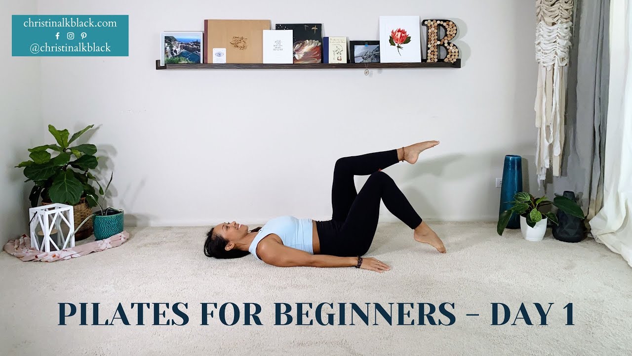 Pilates for Beginners - Day 1 (of 12) - YouTube