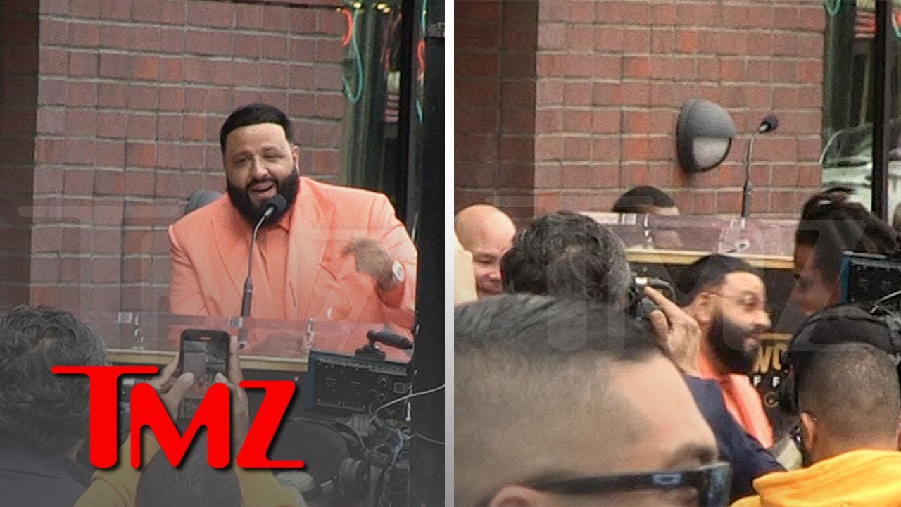 DJ Khaled Hollywood Walk of Fame Star Ceremony Brings Out Celeb Friends ...