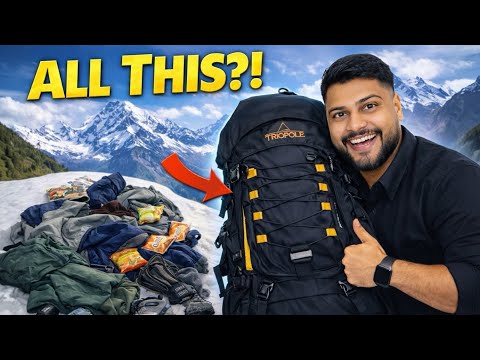 How to Pack a Rucksack for Travel & Trekking (Beginner to Pro Guide)